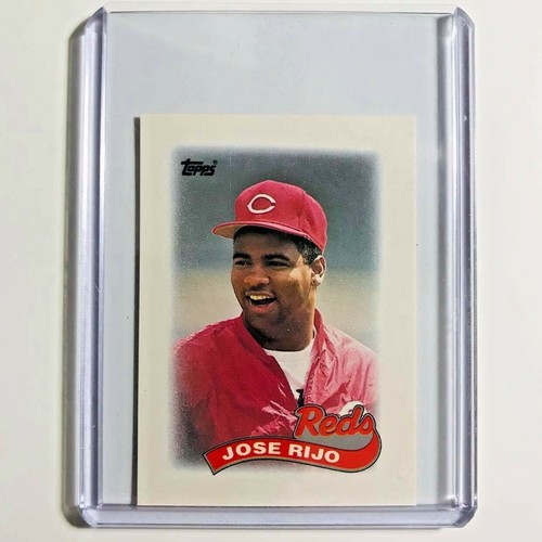 Jose Rijo - 1989 Topps Mini Major League Leaders | eBay
