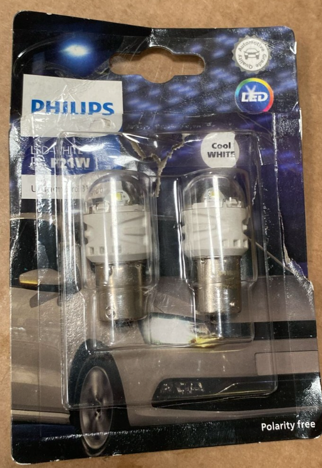 PHILIPS Ultinon Pro3100 LED car signalling bulb (P21W red) | eBay UK