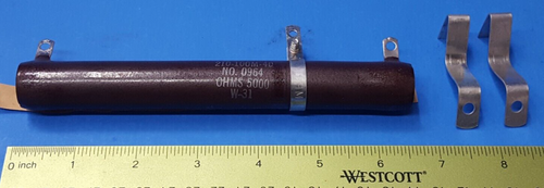 Adjustable Resistor, 210-100M-40, OHMITE , 5 Kohm , 100W | eBay