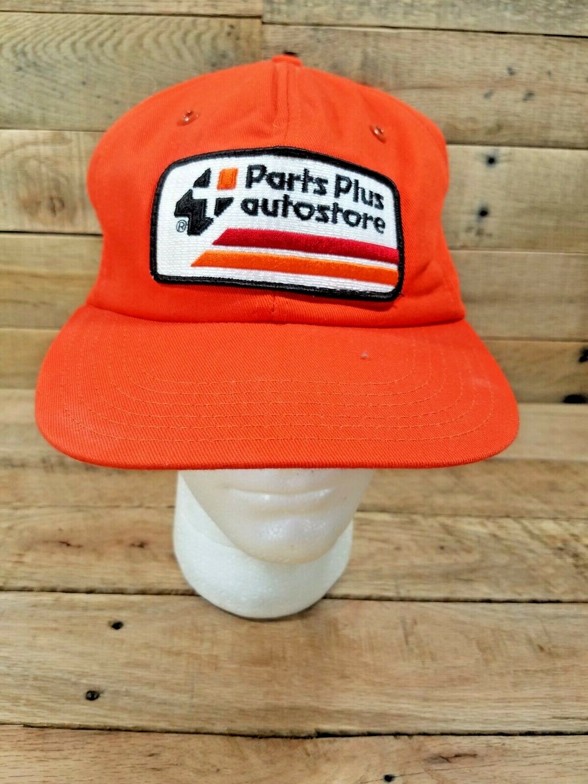 RARE old Parts Plus Autostore Advertising Snap Back T… - Gem