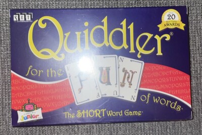 Quiddler for the Fun of Words Short Word Game Card NEW SEALED ...
