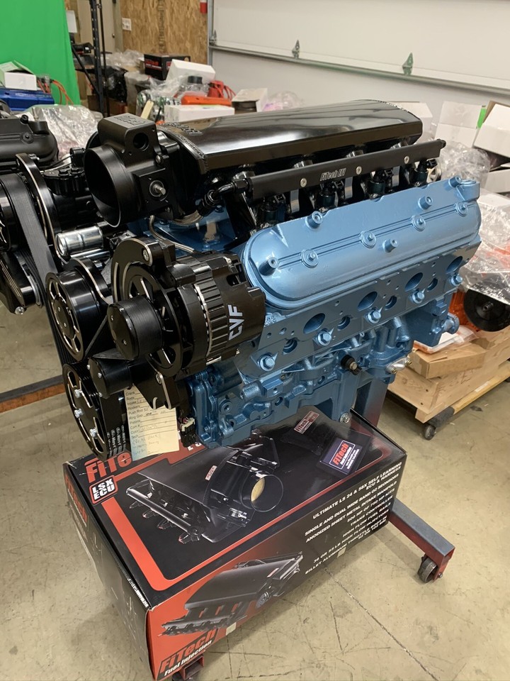 LS 383 CHEVY FORGED stroker 5.3LS 500-600 HP COMPLETE CRATE ENGINE PRO ...