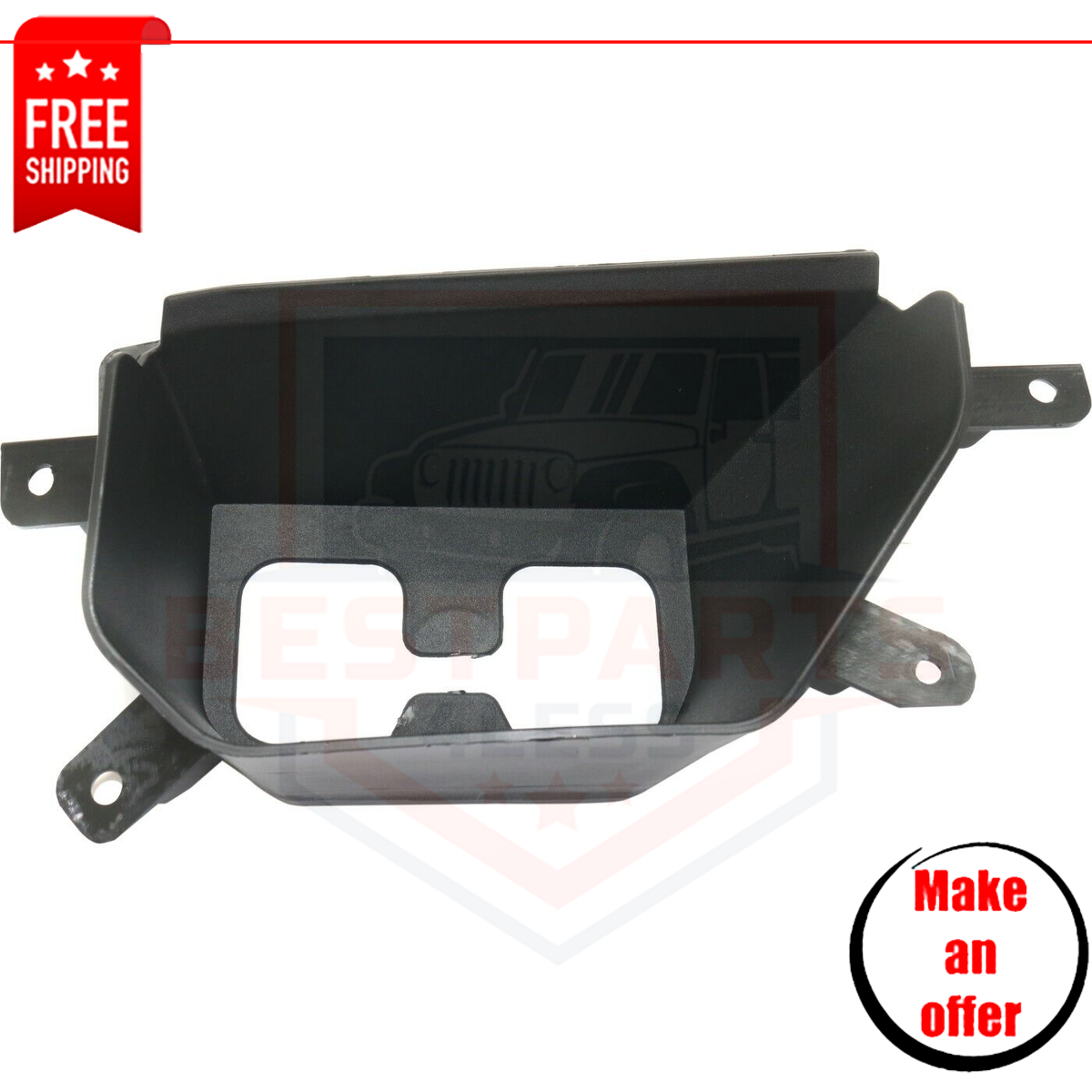 Front Bumper Trim 23243485 black right side for 2016-2018 GMC Sierra ...