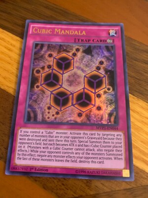 Cubic Mandala MVP1-EN044 1st Edition Ultra Rare NM + BONUS | eBay