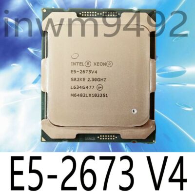 Intel Xeon E5-2673 V4 SR2KE 2.30GHz 20-Core 50MB LGA2011-3 Server CPU ...