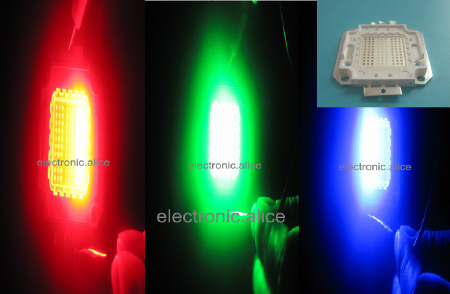 3W 10W 20W 30W 50W 100W RGB High Power LED Panel 100 Watt Lamp Light | eBay