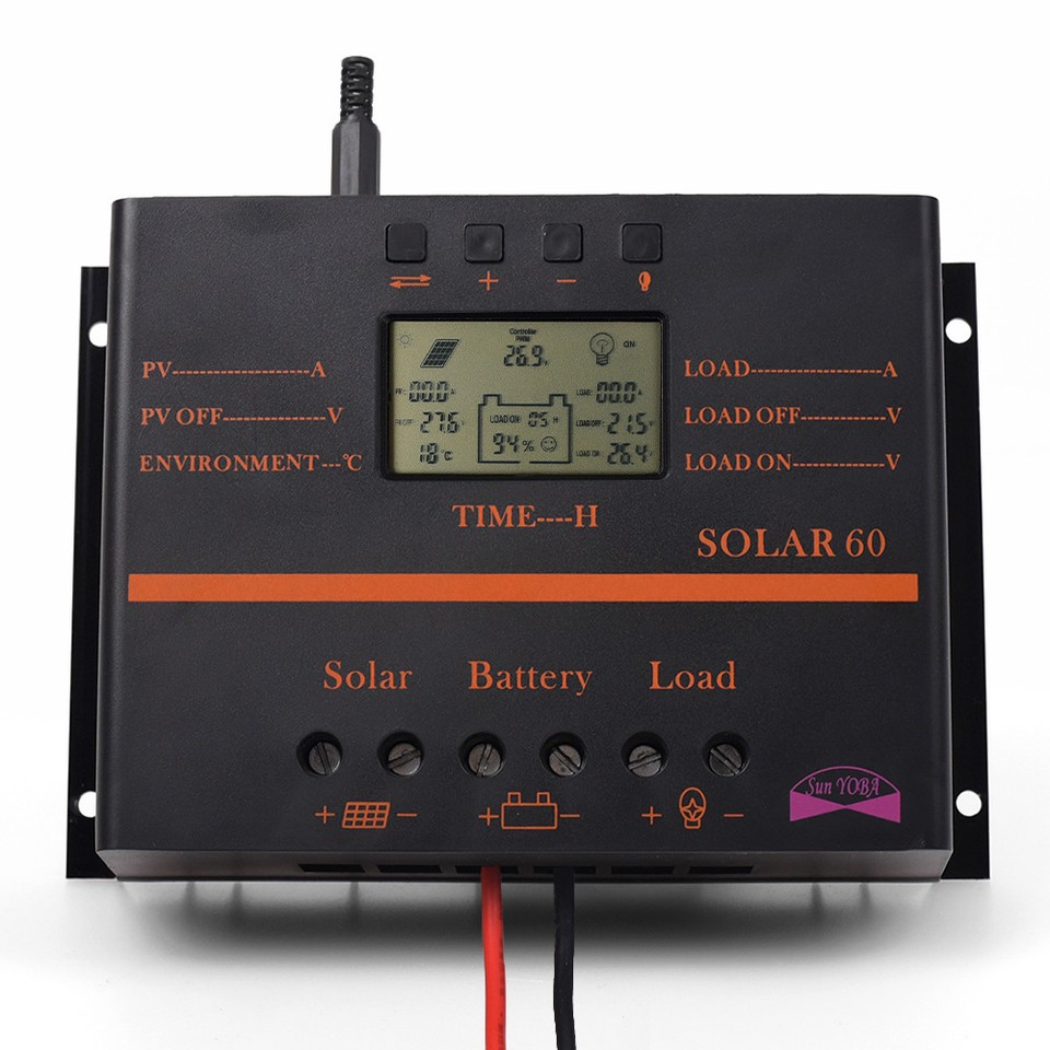 80A AMP MPPT Solar Panel Regulator Charge Controller 24V/12V 2000W ...