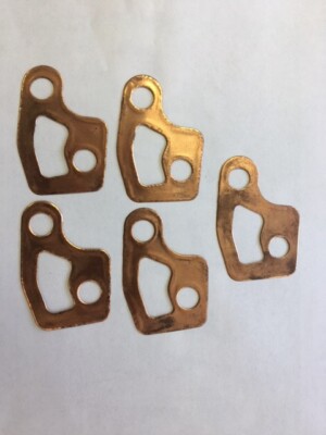 Copper Oil Pump Mounting Gasket 5 Pack Small Block Mopar 340 360 5.9 | eBay