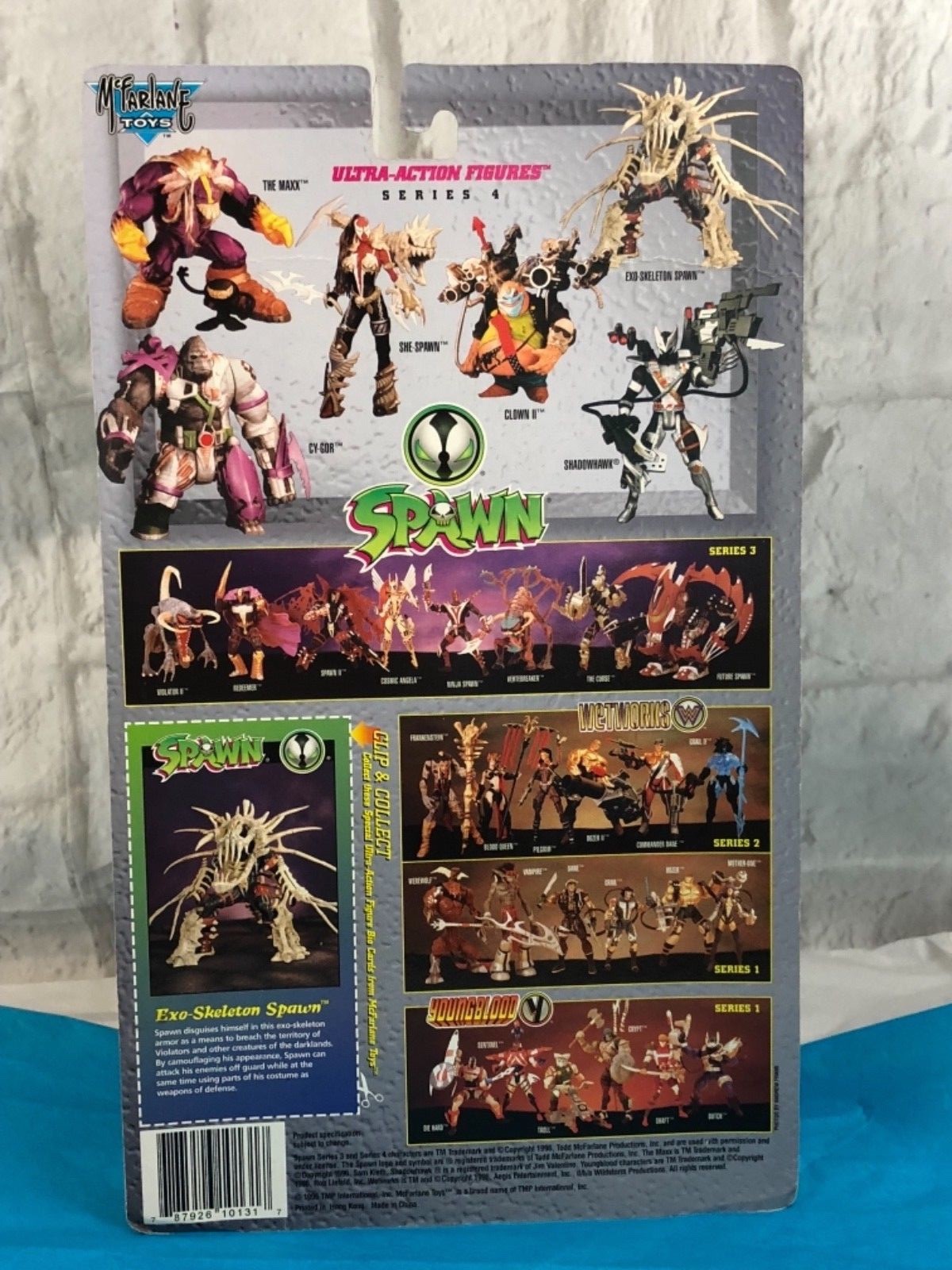 1996 Spawn Exo Skeleton Spawn Ultra Action Figures New Sealed Collectible | eBay