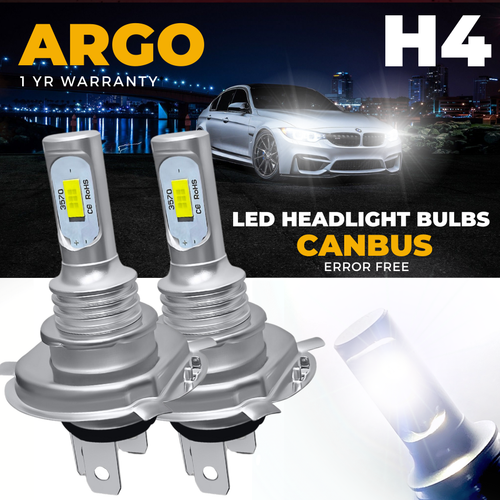 For VW Transporter T2 T4 T5 Led White Xenon Canbus High Low Beam ...