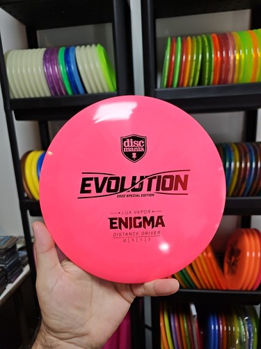 Discmania 2022 Special Edition 175g #10 Lux Vapor Enigma Disc Golf ...