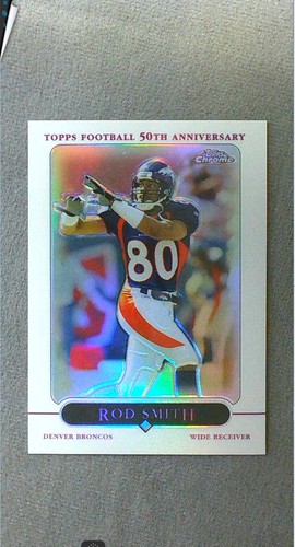 2005 Topps Chrome Refractor #94 Rod Smith Broncos | eBay