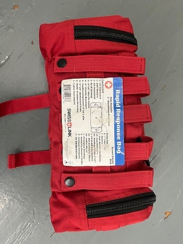 ELITE FIRST AID Rapid Response Bag -Medic Trauma Kit Bag RED | eBay