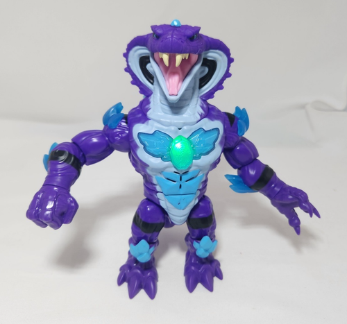 Beast Lab Stealth Strike Reptile COBRA Snake Action Figure Lights ...