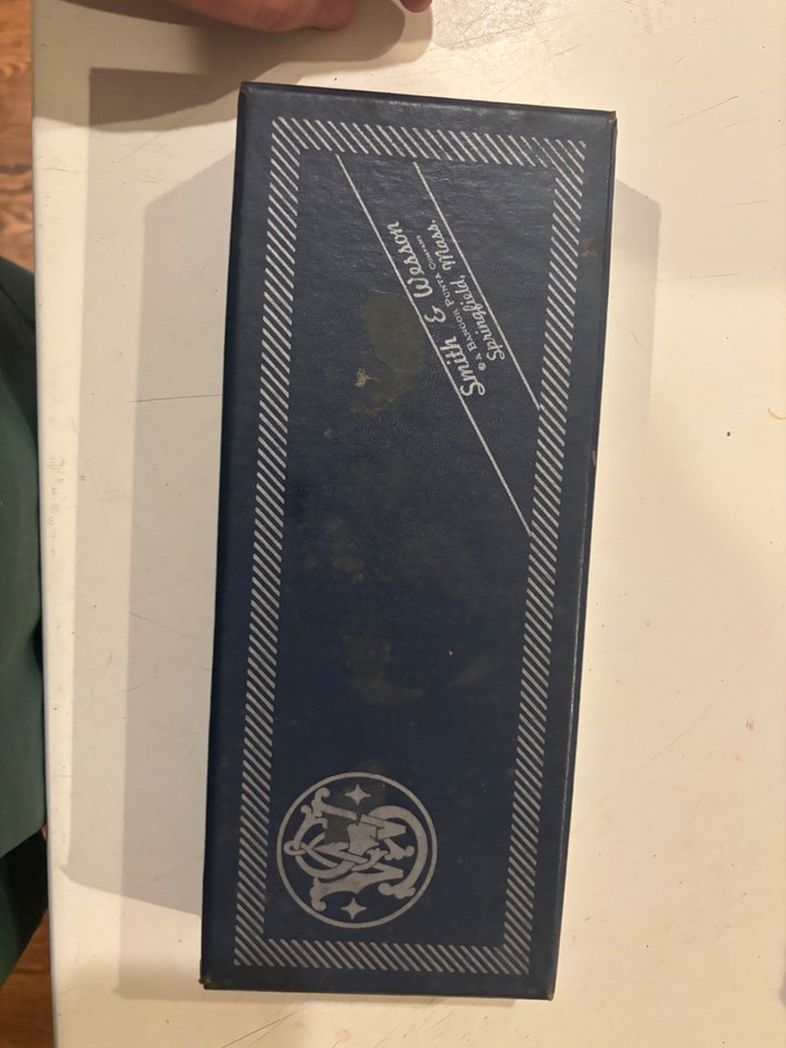 Smith & Wesson Original Factory Box & Manual Model 18-3 4" Barrel | eBay