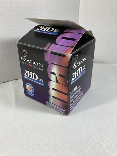 25 IMATION 2HD Diskettes 1.44 MB 3.5" IBM Formatted Computer Disks New ...