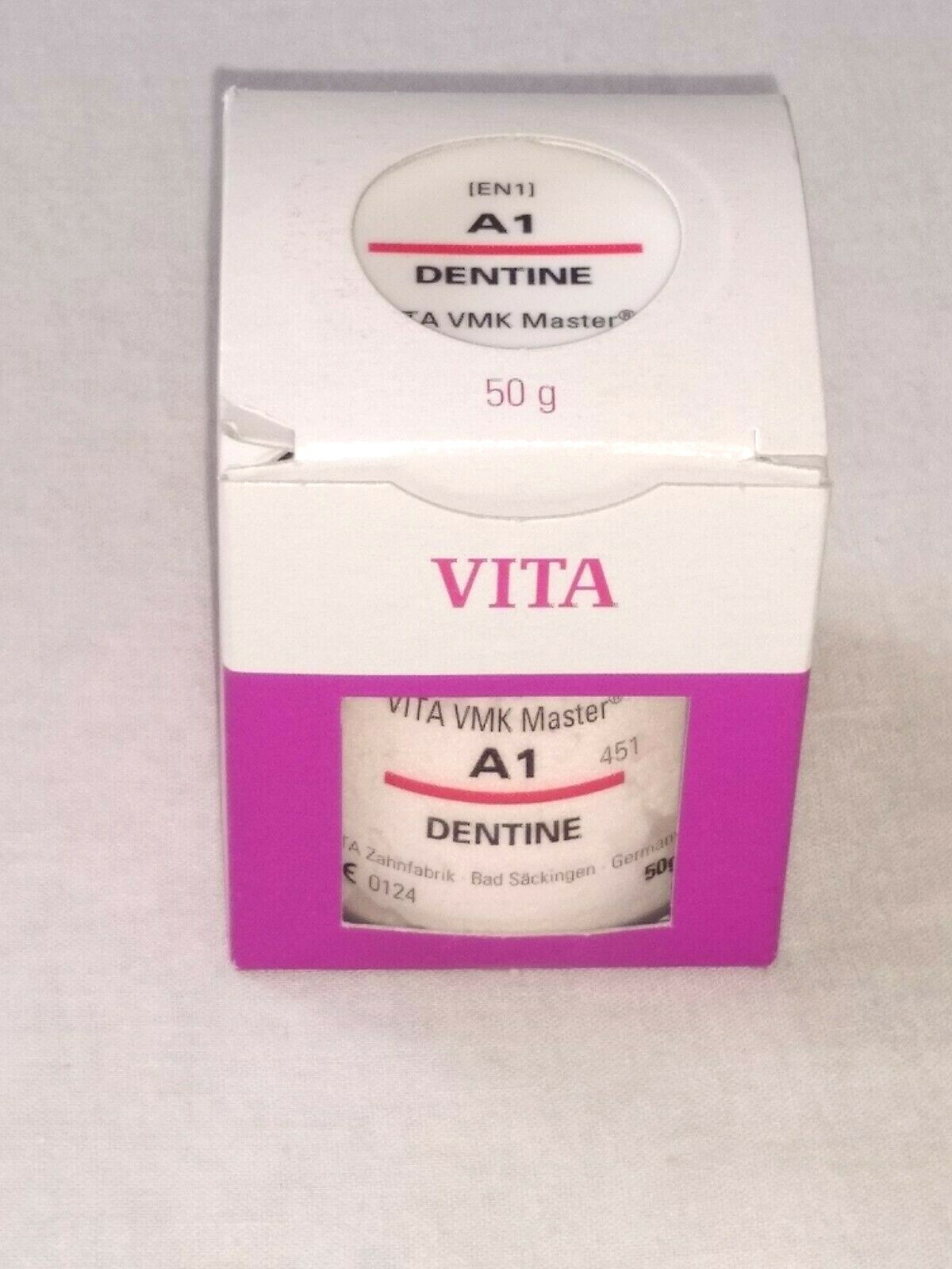 Vita Vmk Master Shades for Ceramics 50 Gm. Dentine A1 Dentistry Free ...