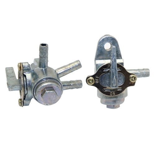2 Pieces 3-Way Gas Fuel Petcock Tap Valve Switch For Motorcycle Dirt ...