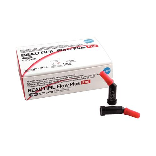 Shofu Dental 2201 Beautifil Flow Plus F00 Zero Flow Compules A1 0.21 Gm ...