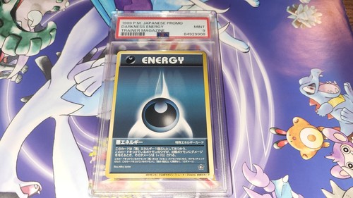 Pokemon Darkness Energy Japanese Trainer Magazine Promo PSA 9 | eBay