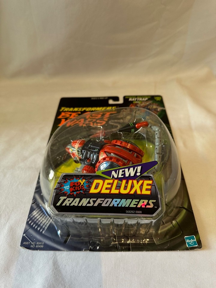 Hasbro 1999 Transformers Beast Wars Deluxe Heroic Maximal RATTRAP MOC ...