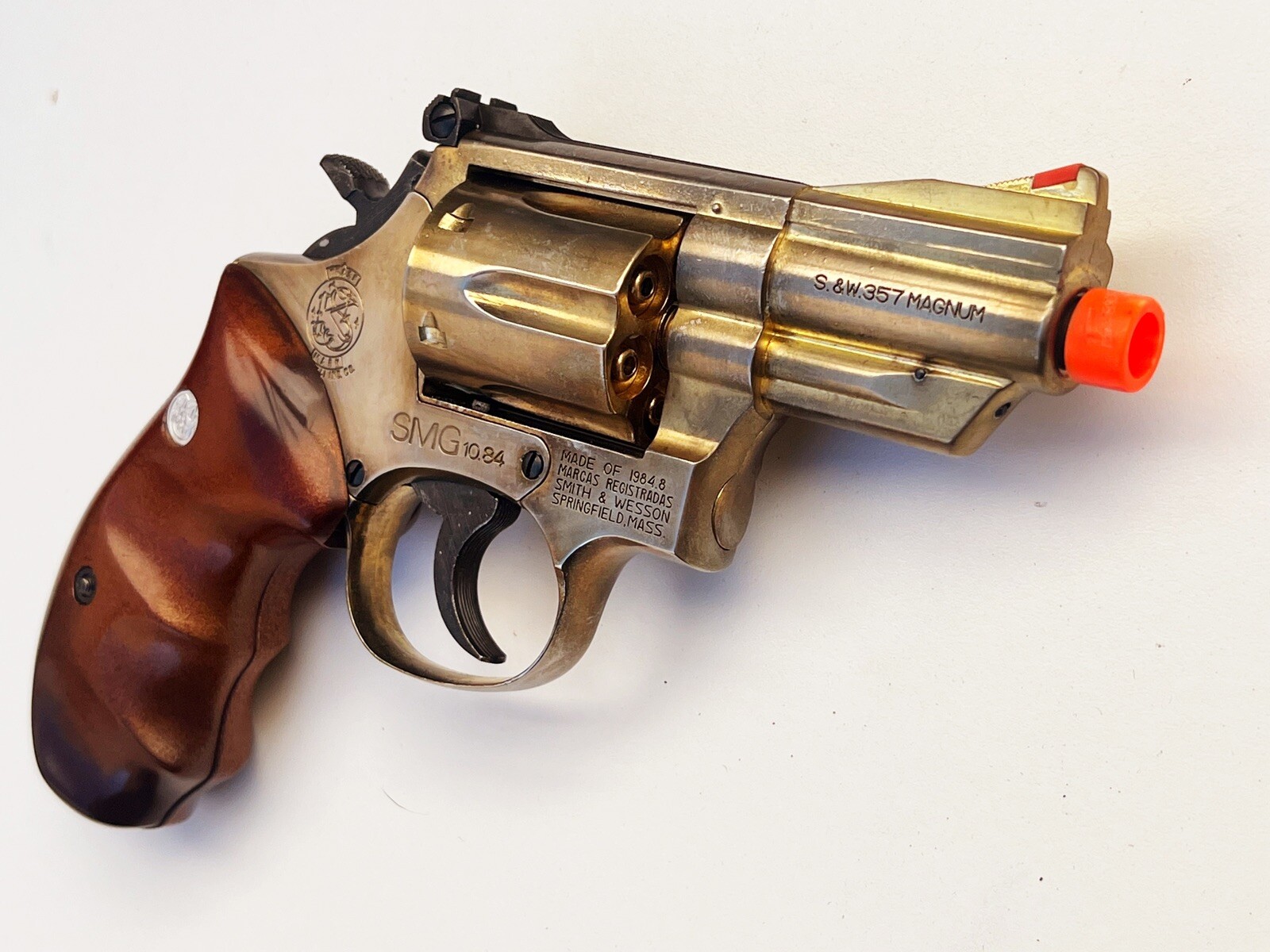Smith & Wesson M19 Combat Magnum Snub Nose Metal Replica Revolver by ...