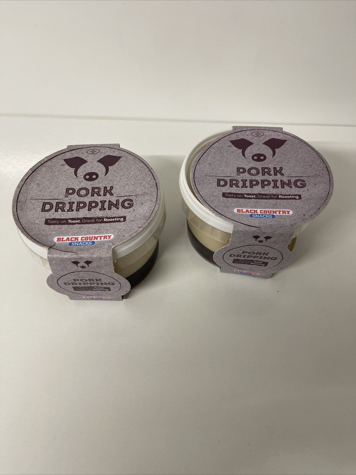 black country pork dripping 3 x 250g mucky fat , pate , roasting | eBay UK