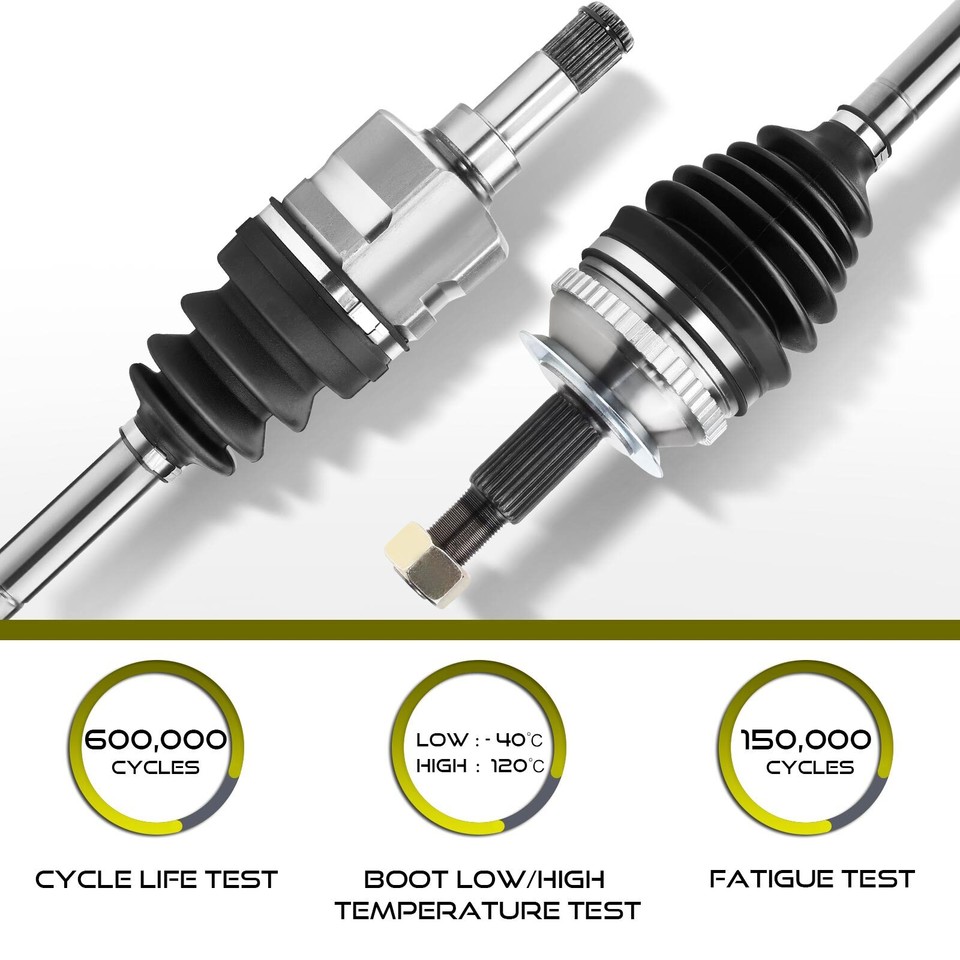 2x CV Axle Assembly for Kawasaki Mule 610 Mule SX 05-16 Mule SX Front ...