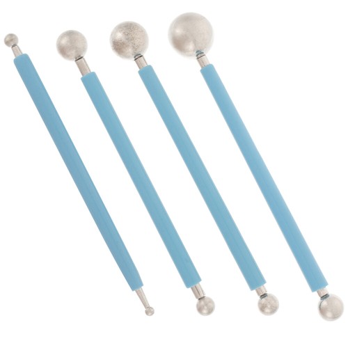 4Pcs Ceramic Craft Tools Clay Ball Stylus Clay Shaping Ball Stylus Clay ...