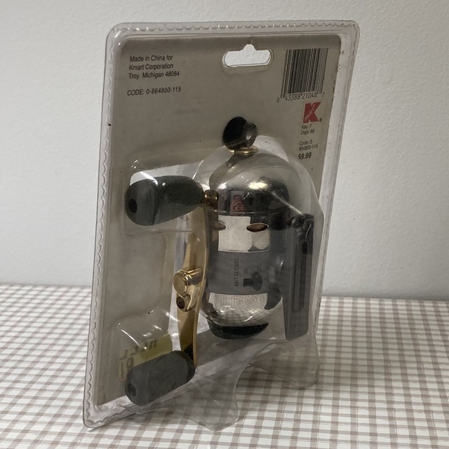 SHAKESPEARE SYNERGY STEEL TITANIUM 2000TI CASTING REEL BAIT ANTI ...