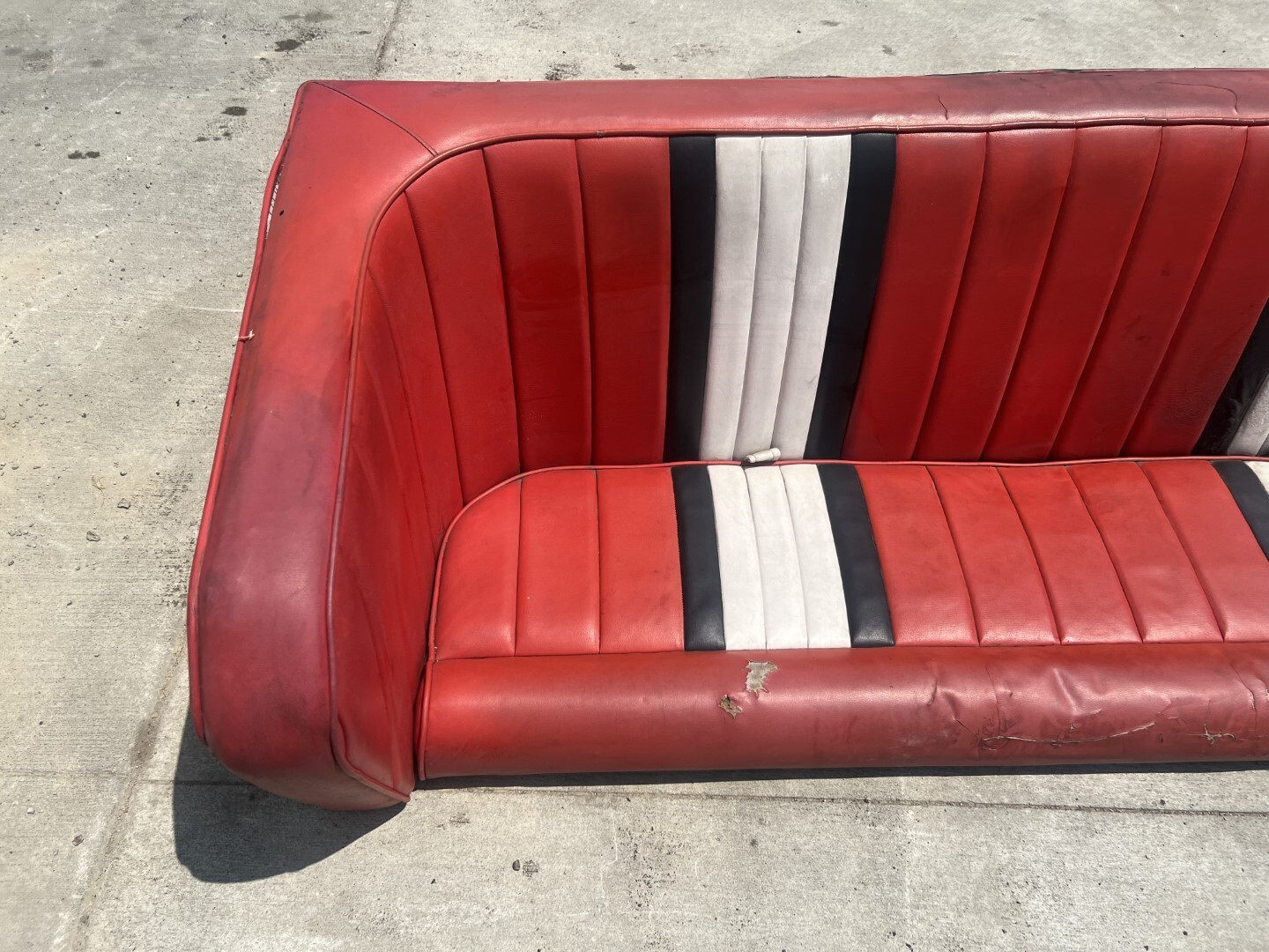 90 Maxxum Checkmate 281 Boat Stern rear back seat bench | eBay