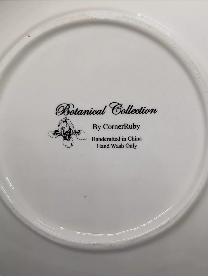 New In Pkg Botanical Collection By Corner Ruby Hummingbird Tea Cup ...