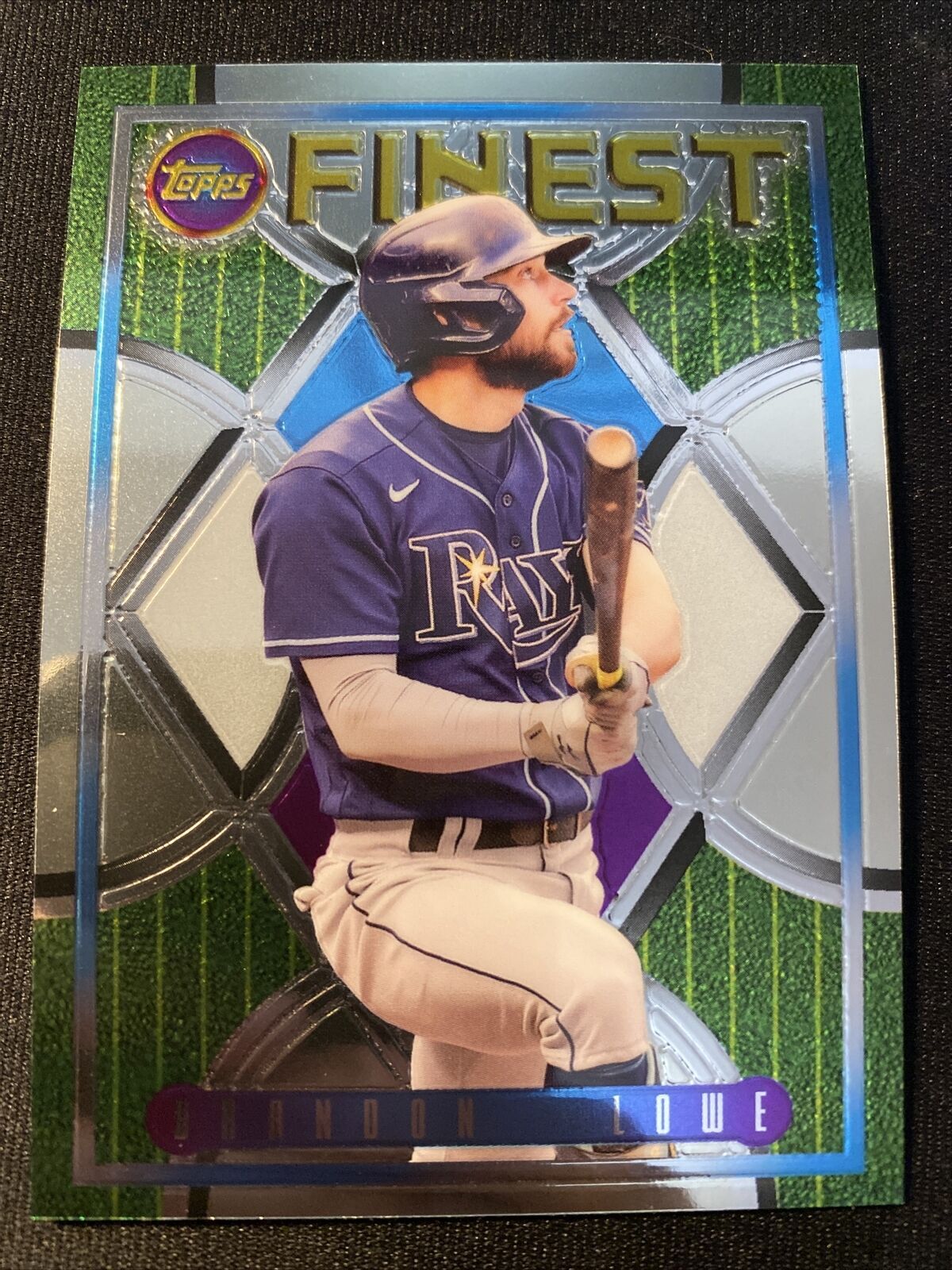 2022 Topps Finest Flashbacks Brandon Lowe #12 Tampa Bay Rays | eBay