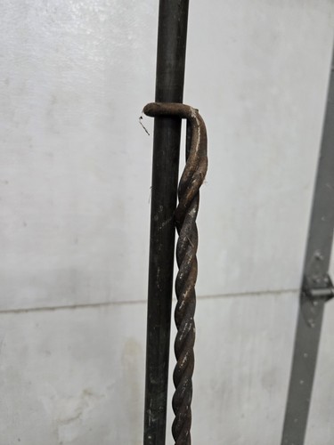 Vintage Copper Lightning Rod Twisted 3 Leg Stand Base | eBay