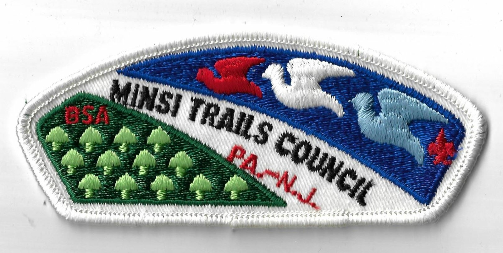 Minsi Trails Council CSP PA.-N.J. T2 WHT Bdr. [CD-2424] | eBay