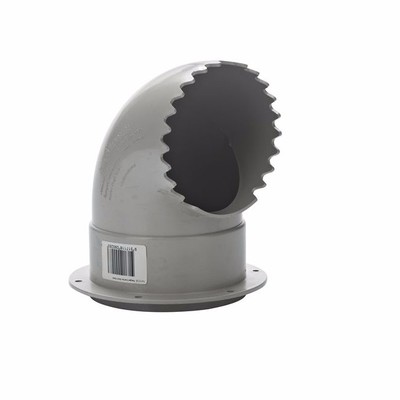 Rain Harvesting FLANGED TANK OVERFLOW OUTLET 90 Degree Bend Hi-Level ...