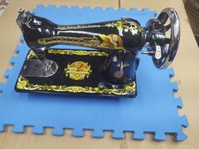 Singer Model 15 Multi Color Sphinx Style Sewing Machine Restoration ...