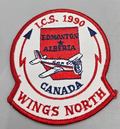 ICS International Comanche Society Patch Canada 1990 Aviation Airplane ...