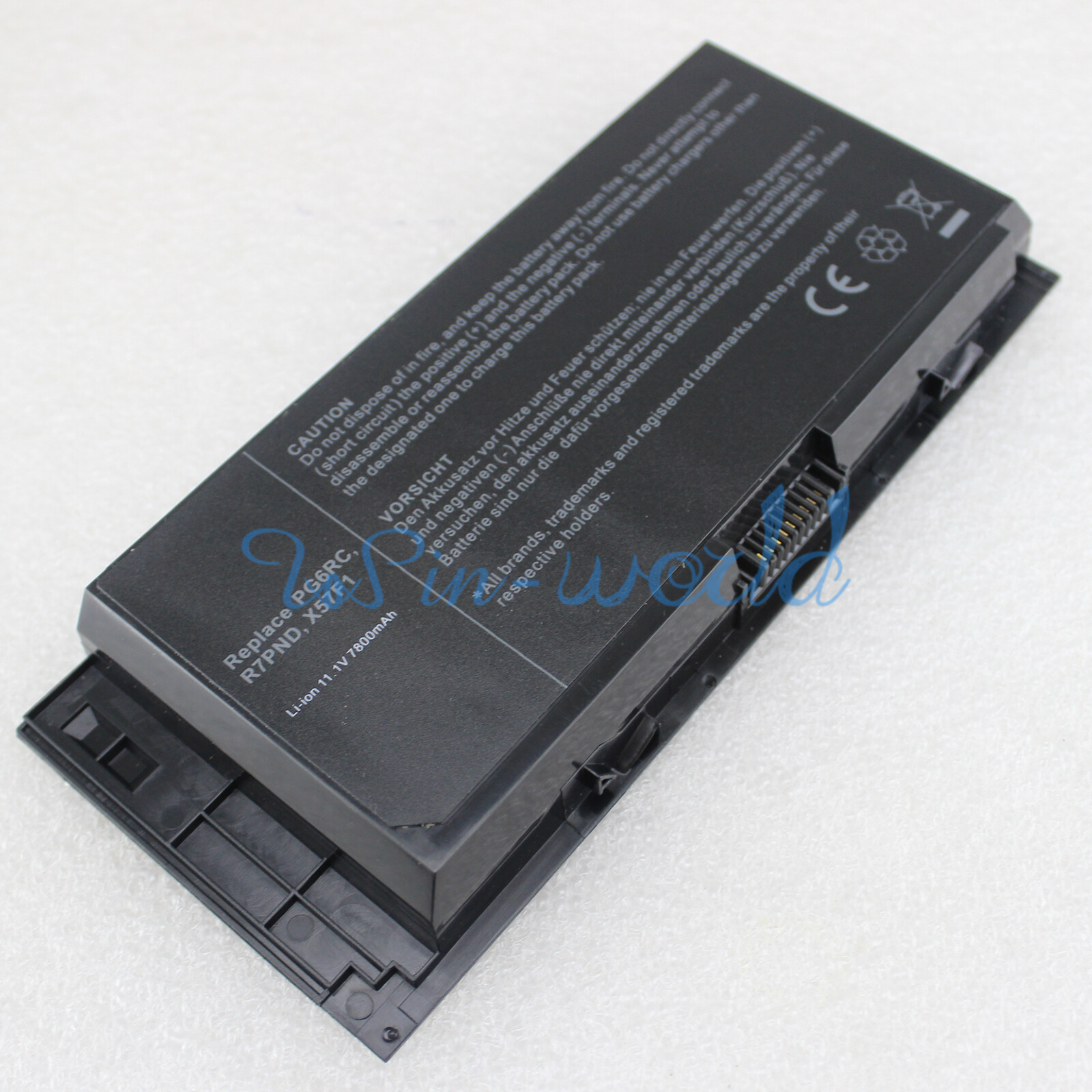 7800mAh Battery for Dell Precision m4600 m6600 battery fv993 pg6rc ...