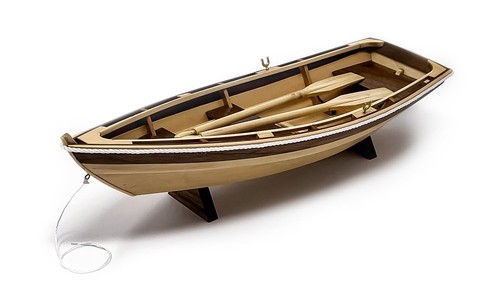 Midwest Dinghy Wooden Ship Model Kit - DIY Woodcraft, Self Assembly ...