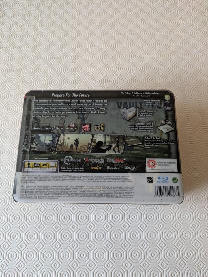 Fallout 3 Collector's Edition PS3 | eBay