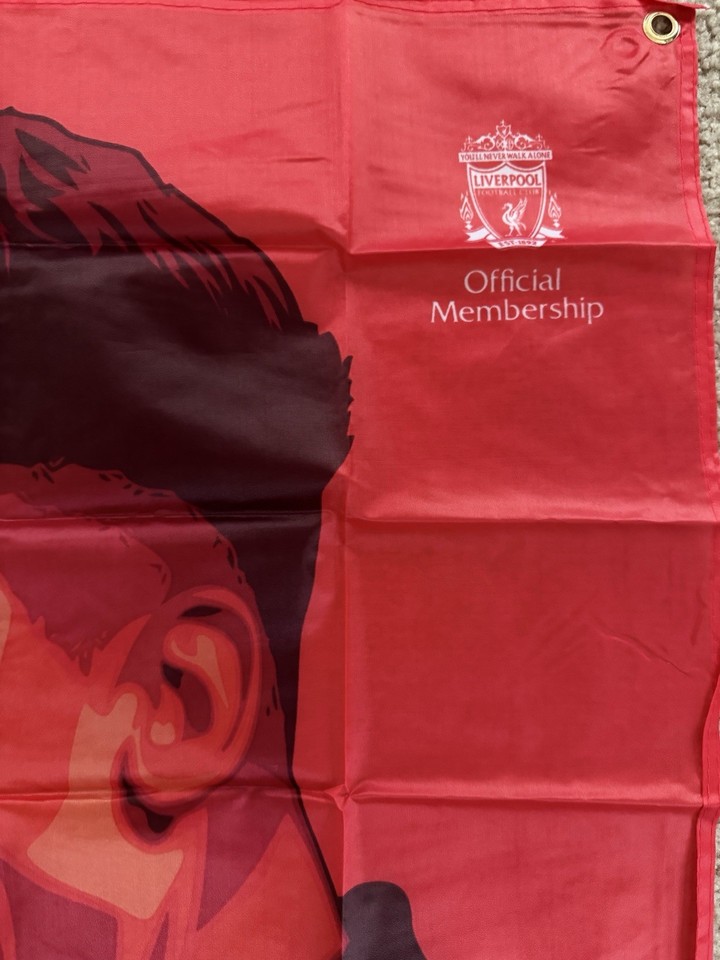 Liverpool FC Flag 3x5 Ft “Give The Ball To Bobby And He Will Score” | eBay