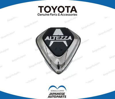 Toyota Genuine Altezza Black Front Grille Emblem Badge 75311-53020 | eBay