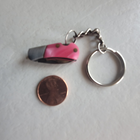 PINK World's Smallest Working Pocket Knife Tiny Miniature REAL Blade ...