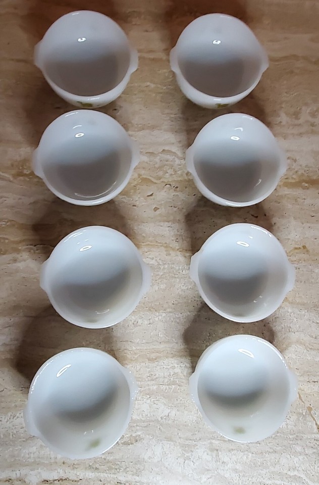 Anchor Hocking Fire King BC Comics Johnny Hart Caveman 8 Cereal Bowls ...