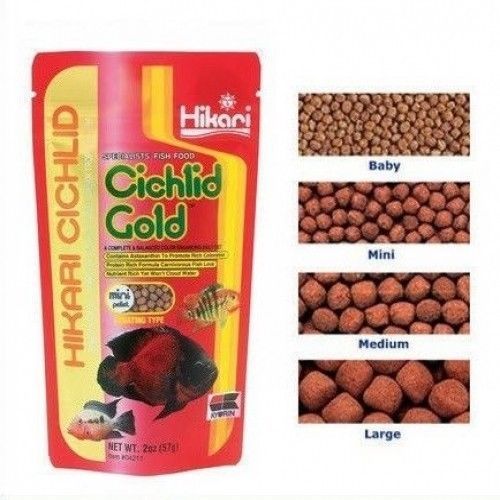 Hikari Cichlid Gold Complete & Balanced Color Enhancing Diet* | eBay