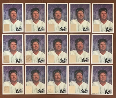 1996 TOPPS MICKEY MANTLE YANKEES COMMEMORATIVE LAST DAY PRODUCTION #7 ...