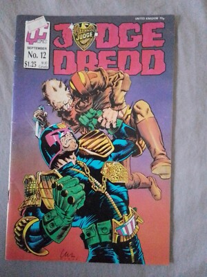 Dc Comics Judge Dread September number 12 | eBay Australia