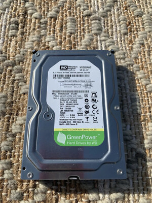 Western Digital Green Power Hard Drive MDL WD2500AVVS, NEW, Open Box | eBay