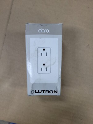 Lutron CARS-15-TR-WH Duplex Receptacle, White | eBay